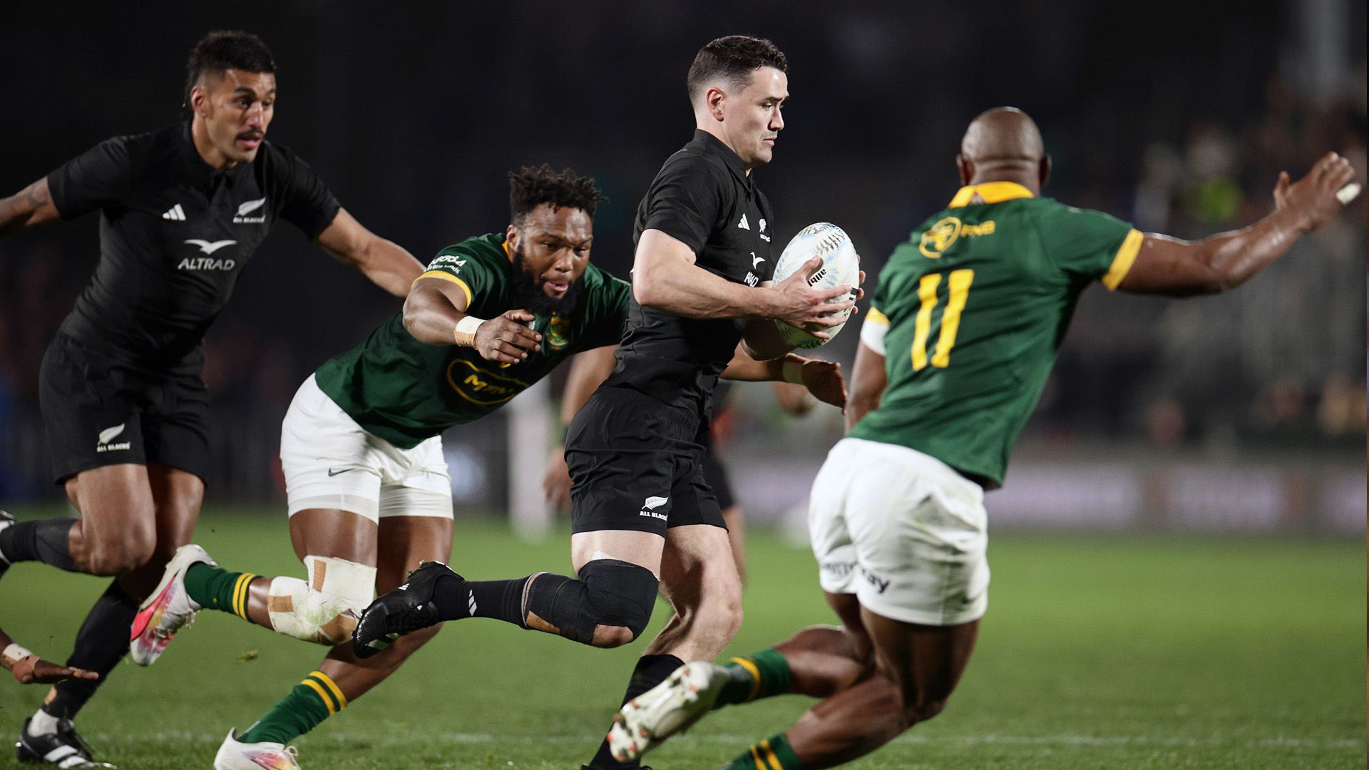 How the All Blacks ball runners bested the Springboks at their own game